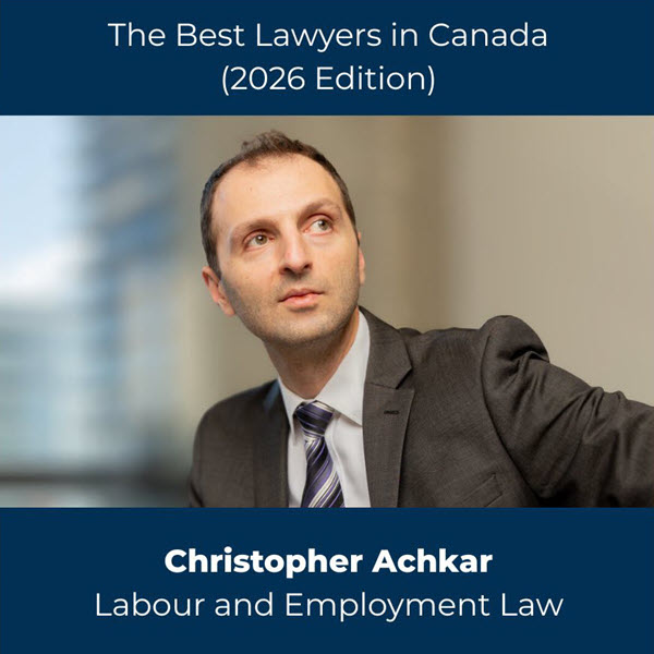 Media & Recognition | Achkar Law